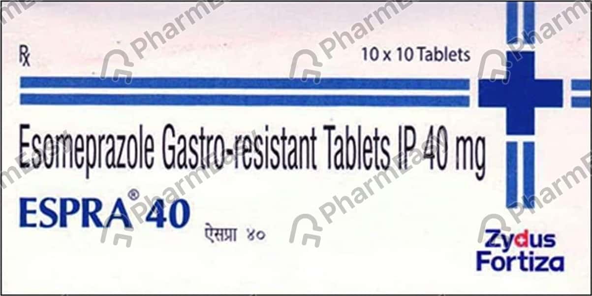 Espra 40 MG Tablet (10): Uses, Side Effects, Price & Dosage | PharmEasy
