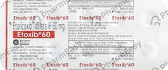 Etoxib 60 MG Tablet (10): Uses, Side Effects, Price & Dosage | PharmEasy