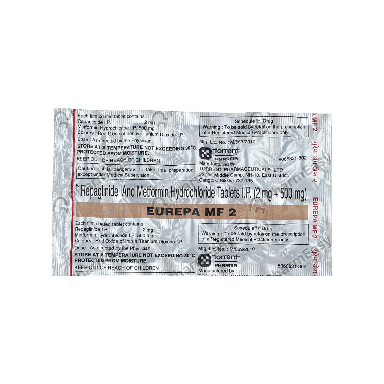 Buy Eurepa Mf 2mg Tablet Online at Flat 18% OFF* | PharmEasy