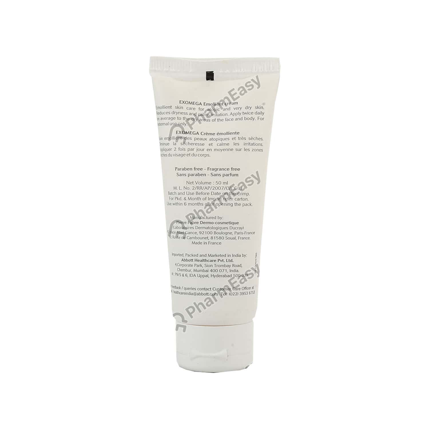 Buy EXOMEGA CREAM 50ML Online & Get Upto 60% OFF at PharmEasy
