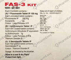 FAS-3 Tablet Combikit: Uses, Side-effects, Price, Dosage & More Info ...