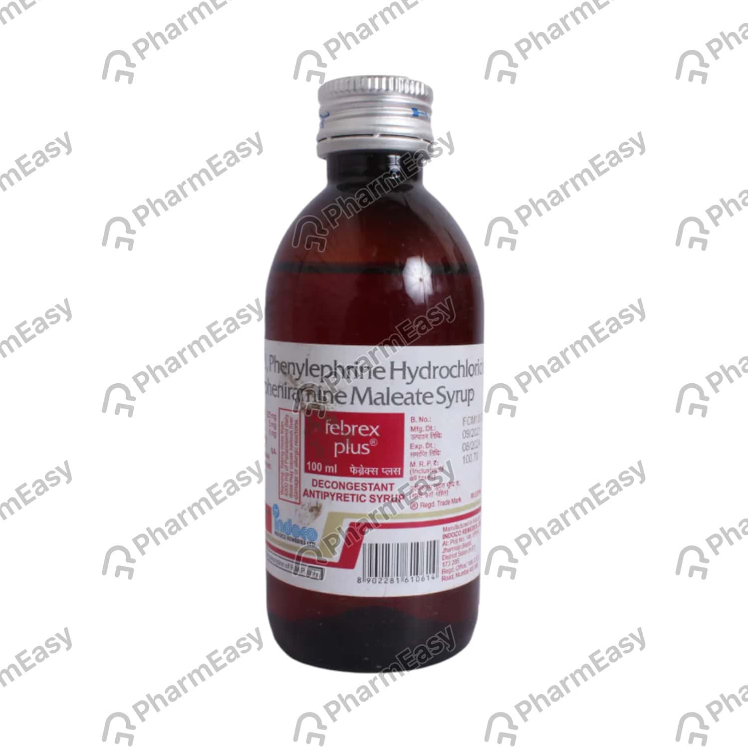 Febrex Plus Bottle Of 100ml Syrup: Uses, Side Effects, Price & Dosage ...