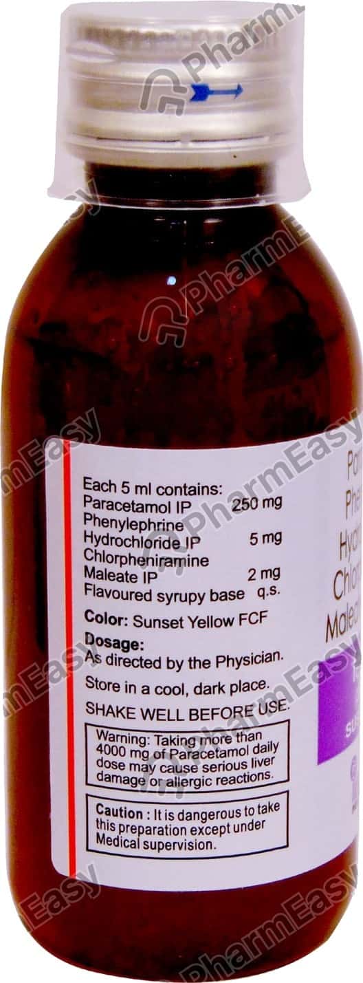 Febrex Plus Ds Syrup 60ml: Uses, Side Effects, Price, Dosage ...