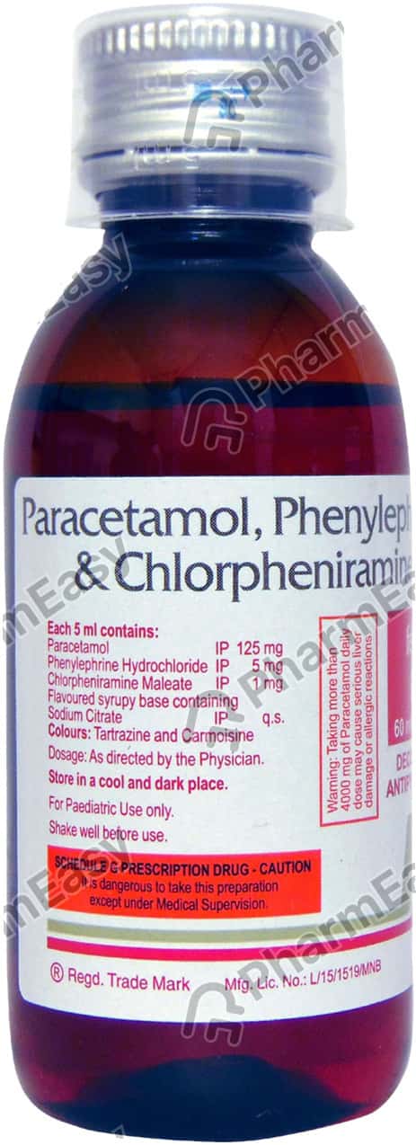 Buy Febrex Plus Bottle Of 60ml Syrup Online at Flat 15% OFF | PharmEasy