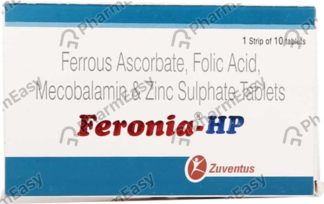 Feronia Hp Strip Of 10 Tablets: Uses, Side Effects, Price & Dosage ...