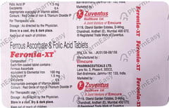 Feronia XT Tablet: Uses, Side-effects, Price, Dosage & More Info ...