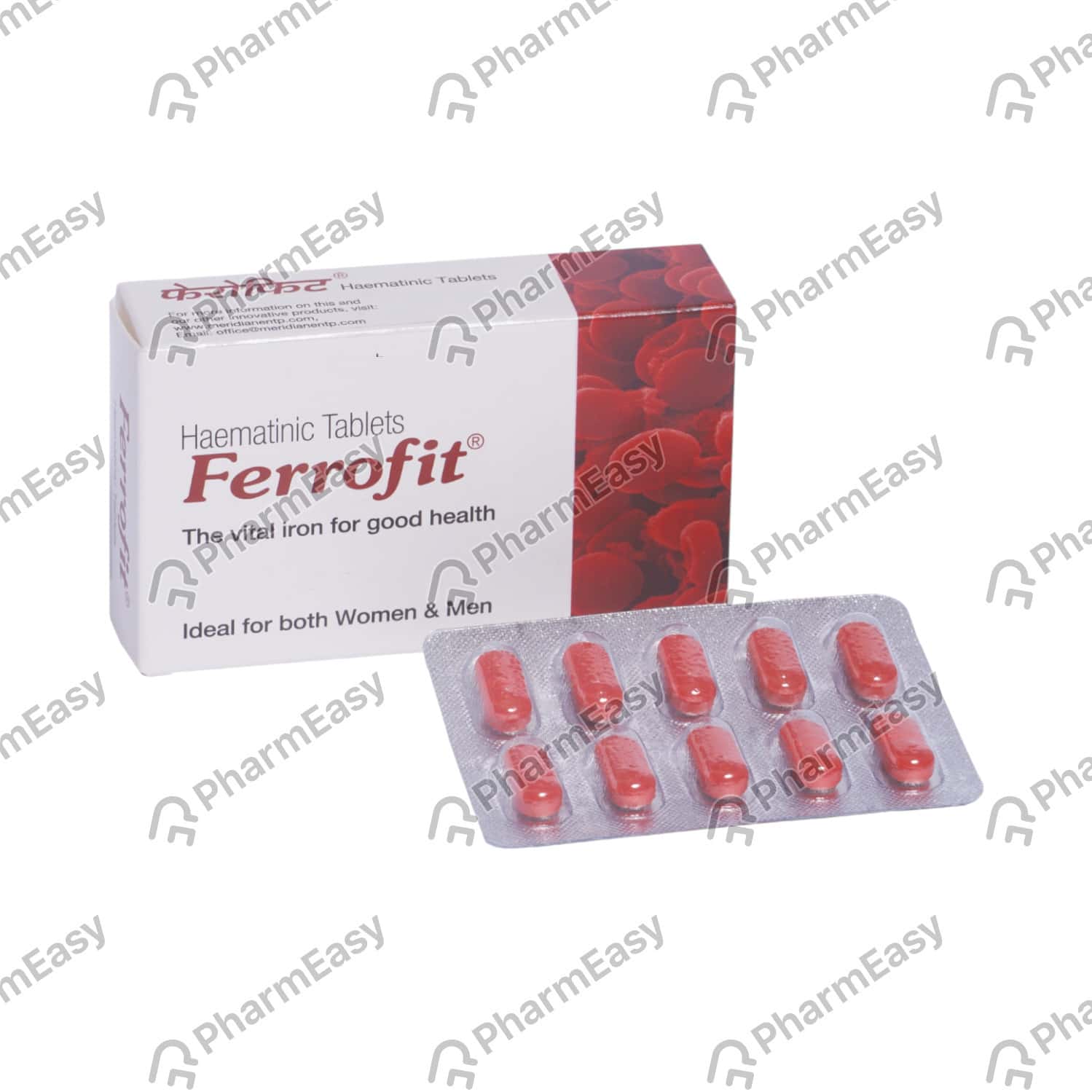 Ferrofit Strip Of 10 Tablets: Uses, Side Effects, Price & Dosage ...