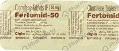 Fertomid 50 Tablet: Uses, Side-effects, Price, Dosage & More Info ...