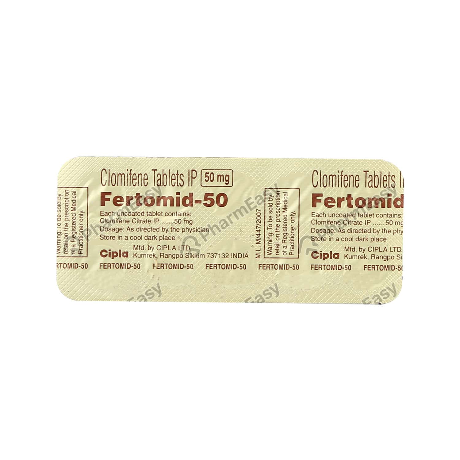 Buy Fertomid 50 MG Tablet (10) Online at Flat 18% OFF* | PharmEasy