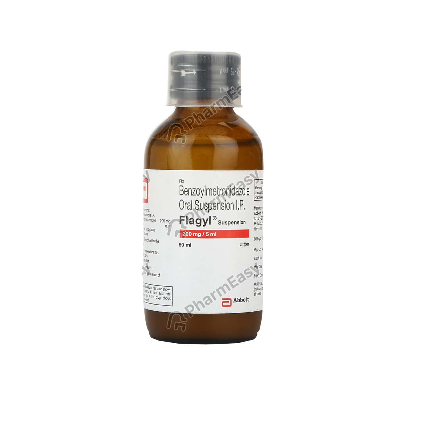 Buy Flagyl 200 MG Suspension (60) Online at Flat 18% OFF* | PharmEasy