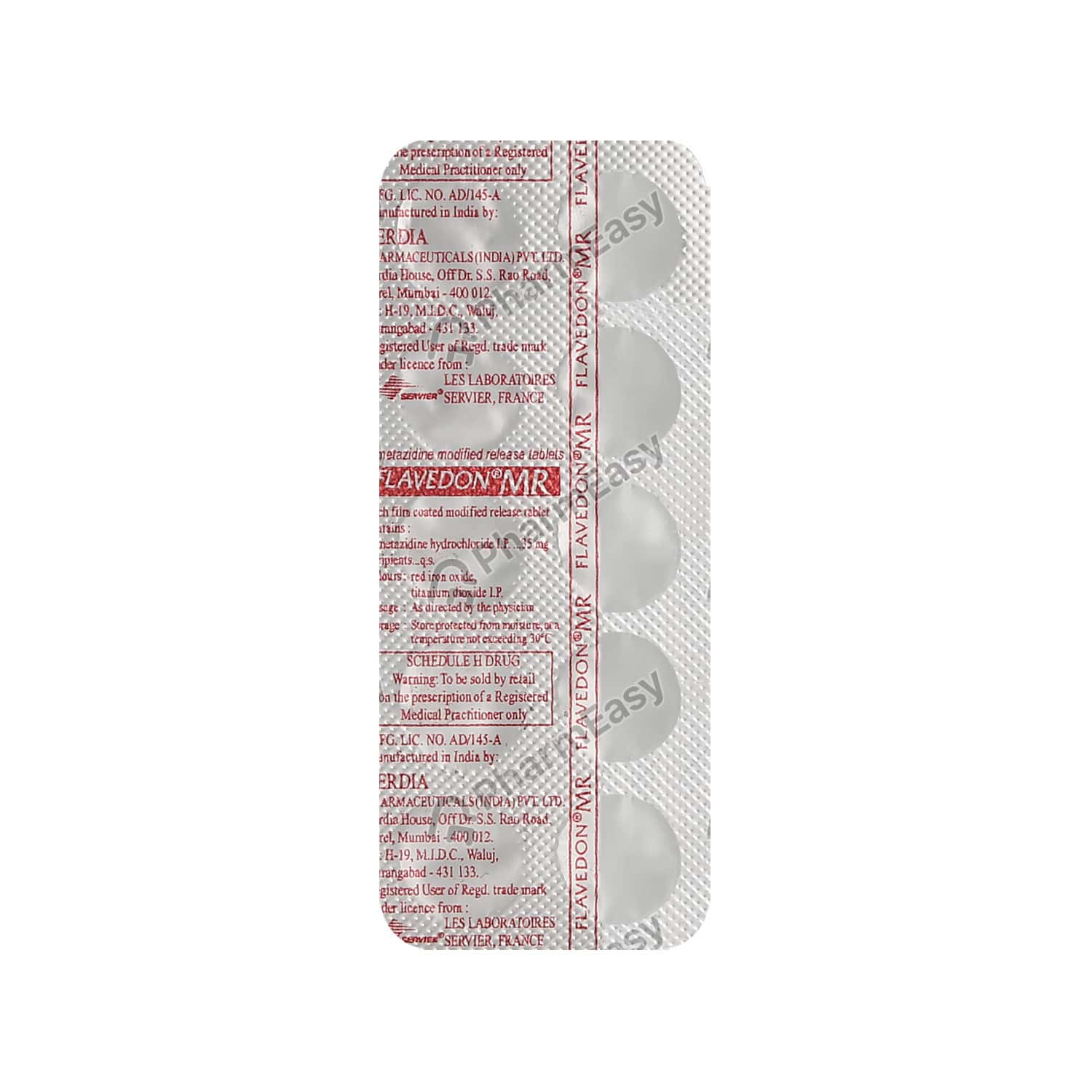 Flavedon Mr 35mg Strip Of 10 Tablets - Uses, Side Effects, Dosage ...