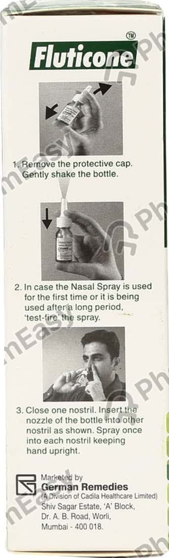 Fluticone 50 MCG Nasal Spray (120): Uses, Side Effects, Price & Dosage ...