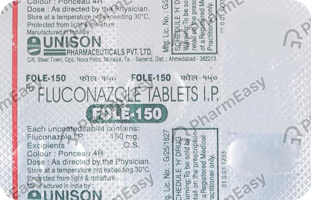 Fole 150 MG Tablet (1): Uses, Side Effects, Price & Dosage | PharmEasy