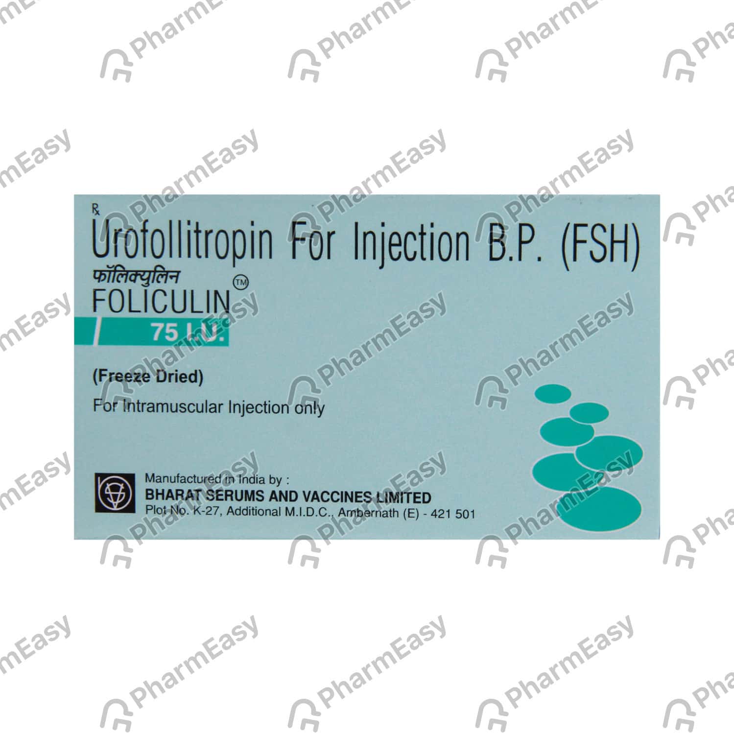 Foliculin 75 IU Powder For Injection (1): Uses, Side Effects, Price ...