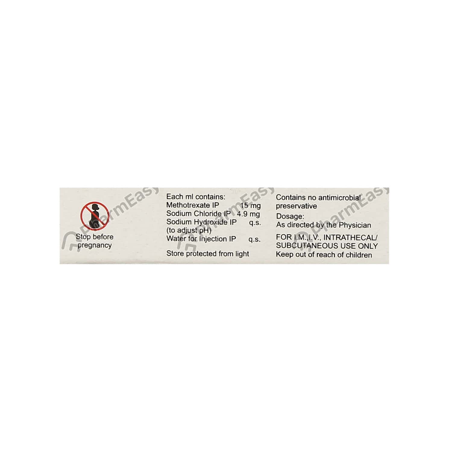 Buy Folitrax 15 MG Injection (1) Online at Flat 18% OFF* | PharmEasy