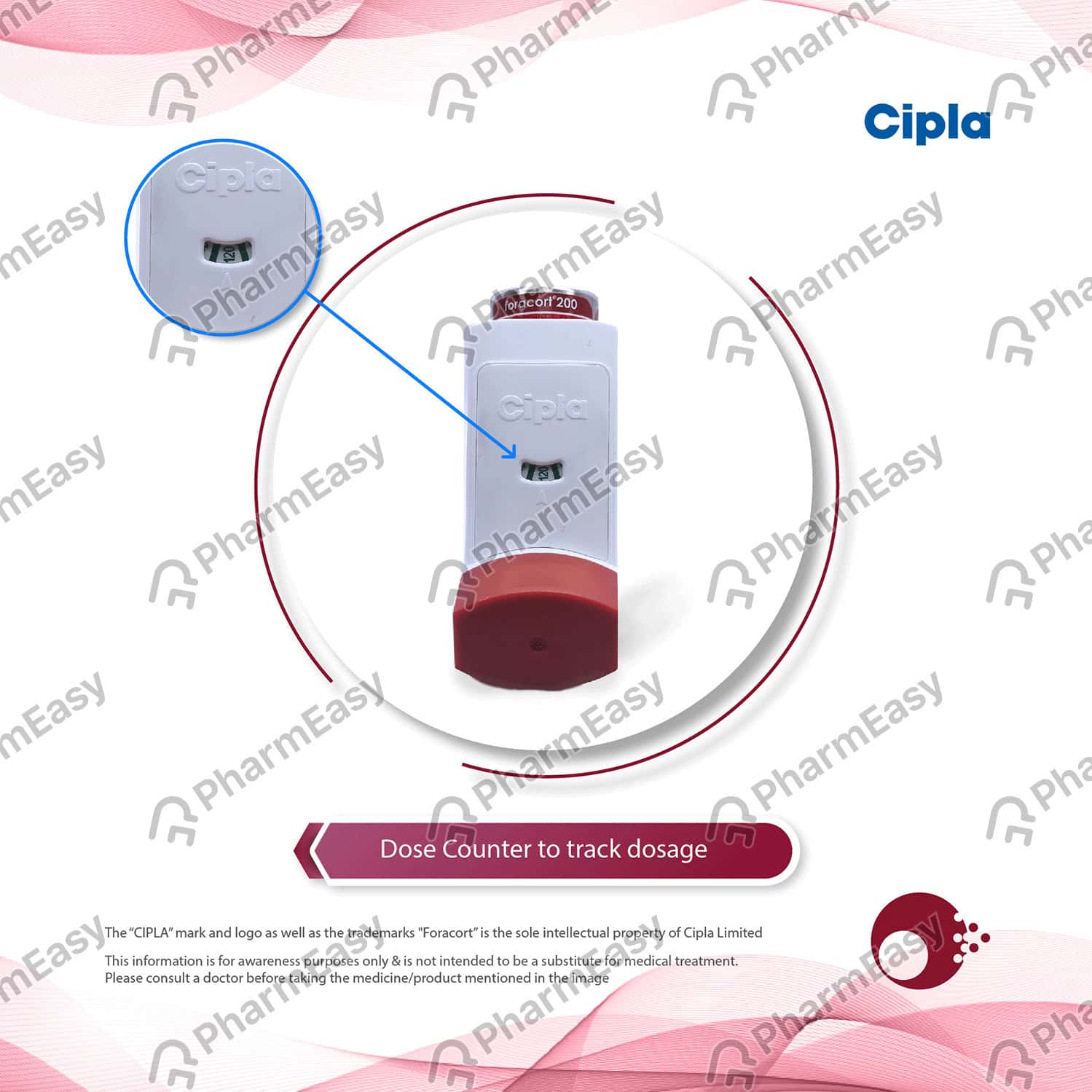 Foracort 6/200mcg Box Of 120md Metered Dose Inhaler: Uses, Side Effects ...