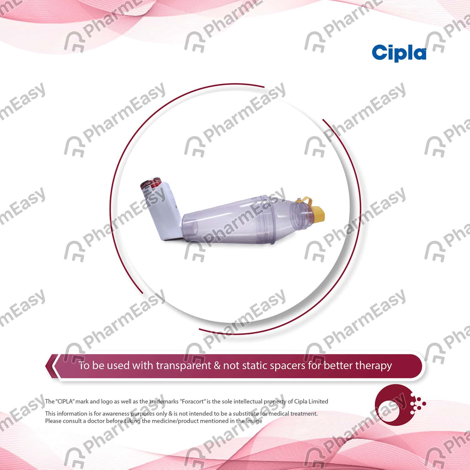 Foracort 6/200mcg Box Of 120md Metered Dose Inhaler: Uses, Side Effects ...