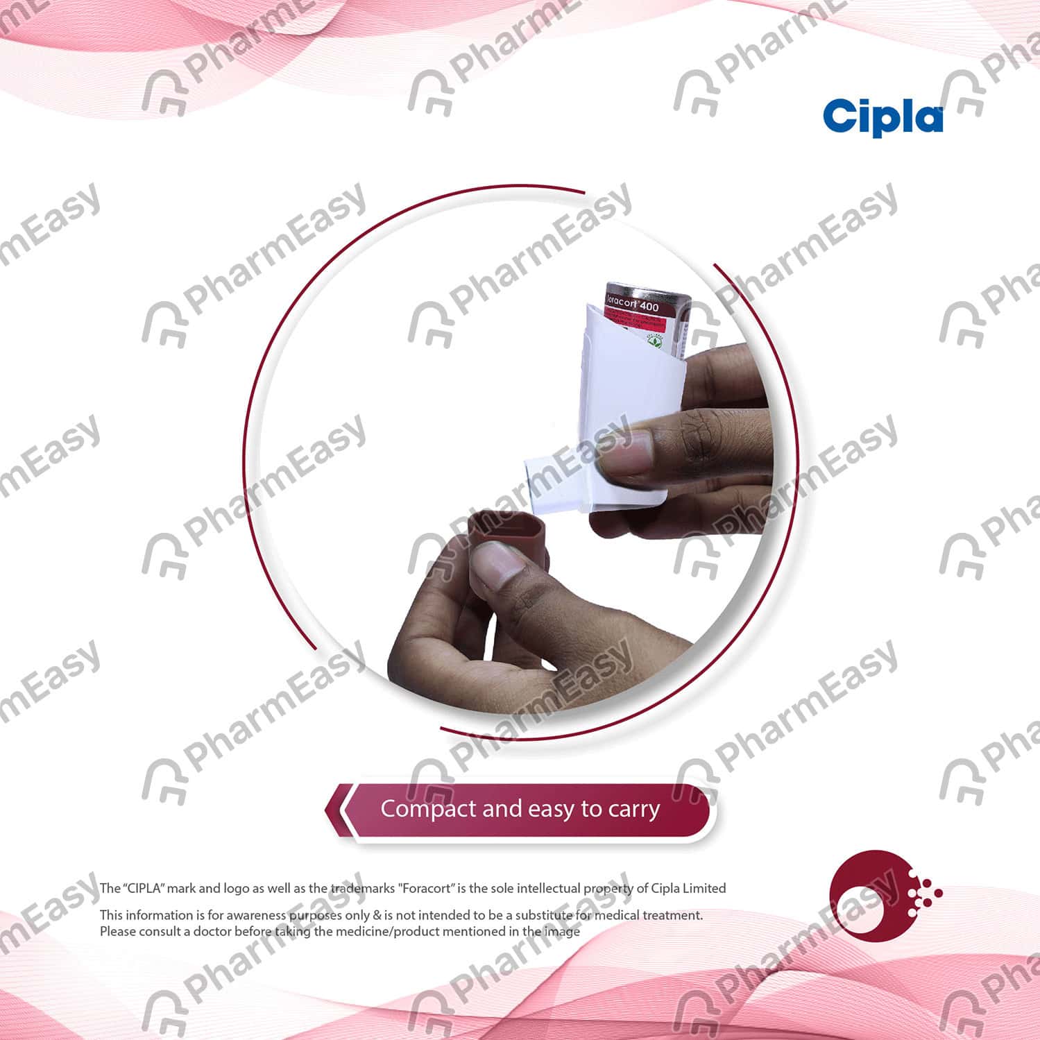 Foracort 400mcg Box Of 120md Metered Dose Inhaler: Uses, Side Effects ...