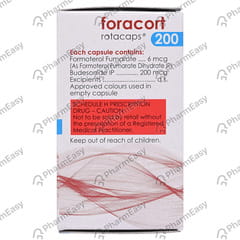 Foracort 200 Rotacap: Uses, Side-effects, Price, Dosage & More Info ...
