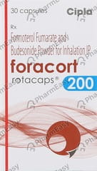 Foracort 200mcg Box Of 30 Rotacaps: Uses, Side Effects, Price & Dosage ...