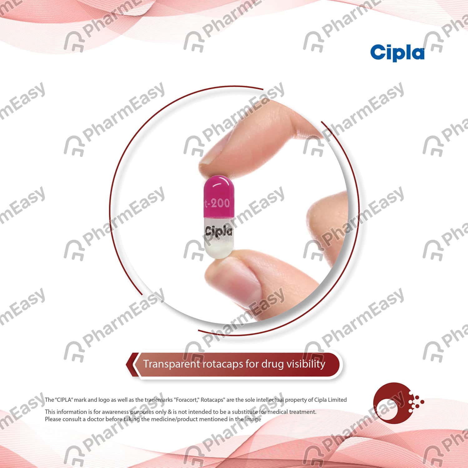 Foracort 200mcg Box Of 30 Rotacaps: Uses, Side Effects, Price & Dosage ...