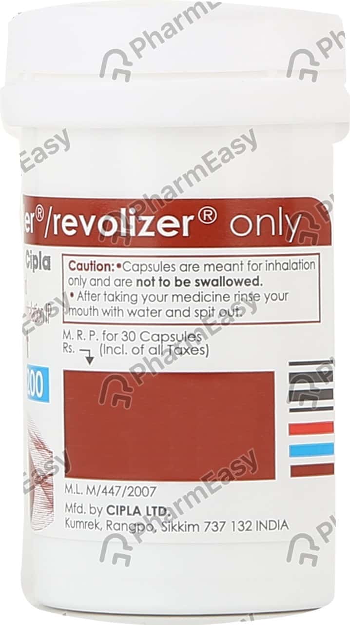 Foracort 200mcg Box Of 30 Rotacaps: Uses, Side Effects, Price & Dosage ...