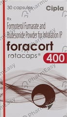 Foracort 400mcg Box Of 30 Rotacaps: Uses, Side Effects, Price & Dosage ...