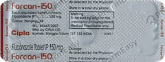 Forcan 150 MG Tablet (1): Uses, Side Effects, Price & Dosage | PharmEasy