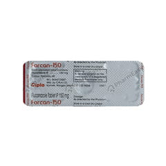 Forcan 150 MG Tablet (1) - Uses, Side Effects, Dosage, Composition ...