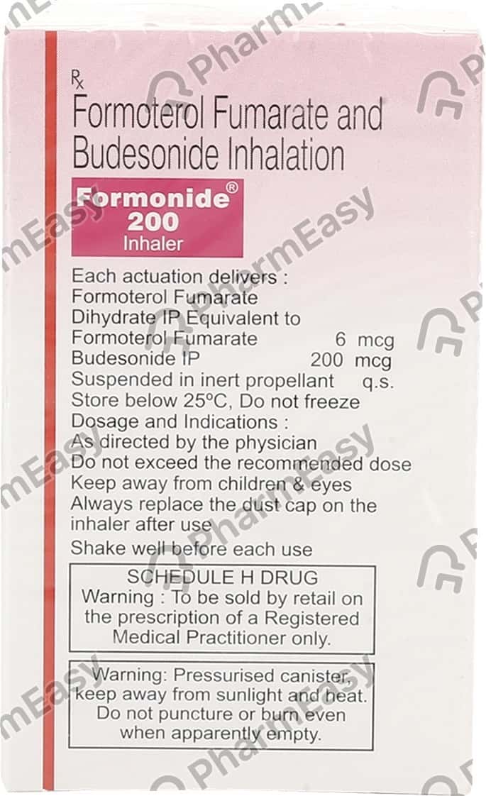 Formonide 6/200mcg Box Of 120md Metered Dose Inhaler: Uses, Side ...