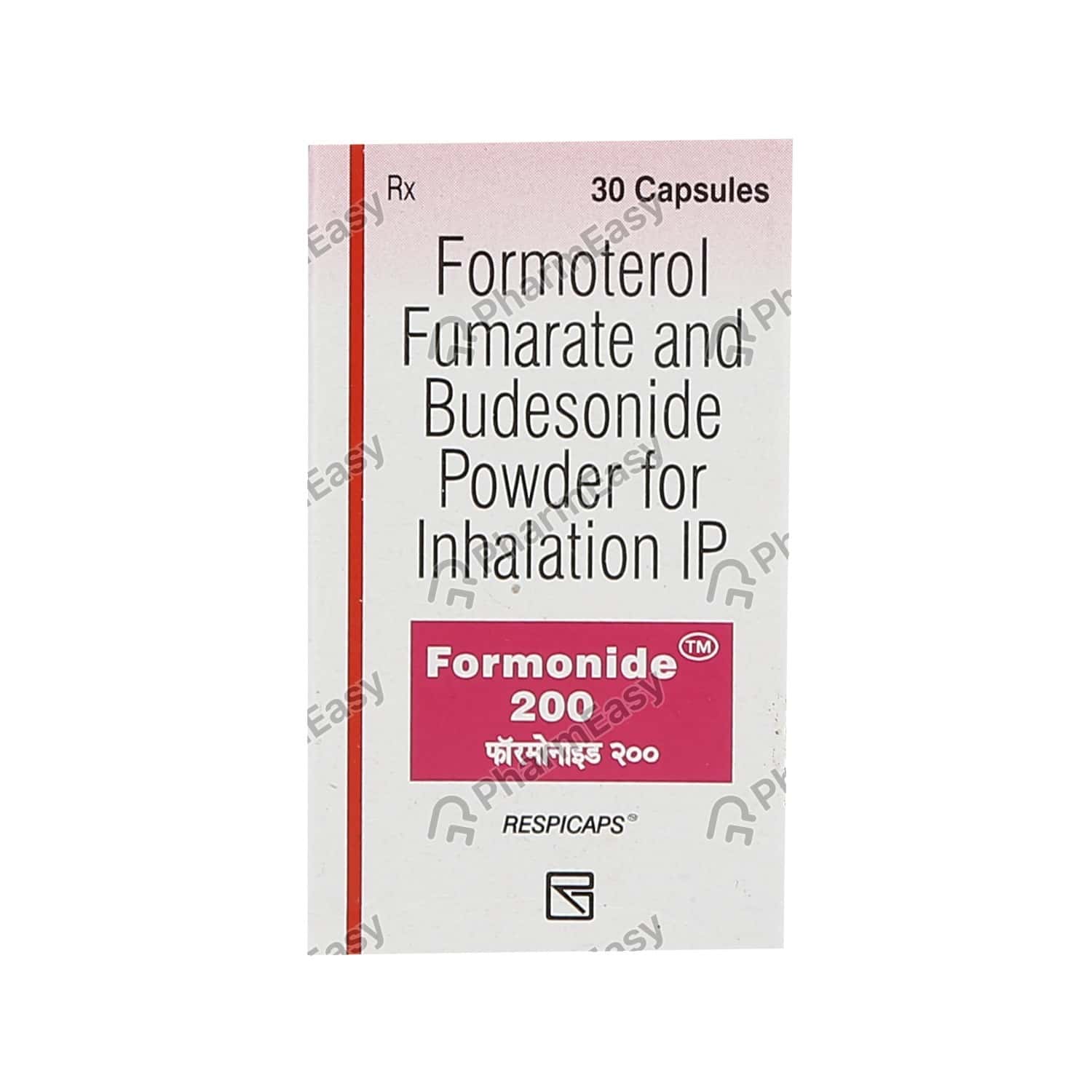 Formonide 200mcg Respicaps Bottle Of 30 Capsules - Uses, Side Effects ...