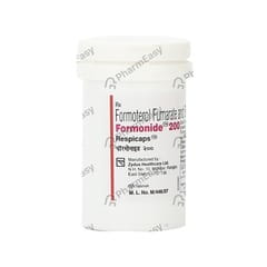 Formonide 200mcg Respicaps Bottle Of 30 Capsules - Uses, Side Effects ...