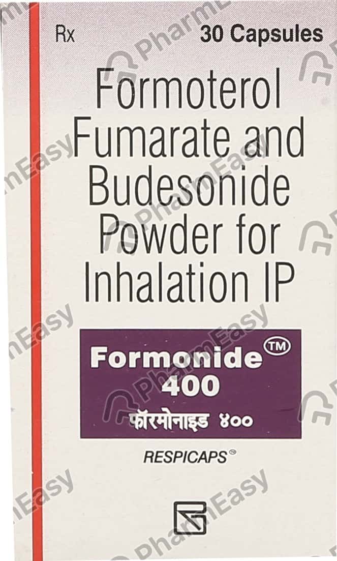 Formonide 400mcg Respicaps Bottle Of 30 Inhalation Capsules: Uses, Side ...