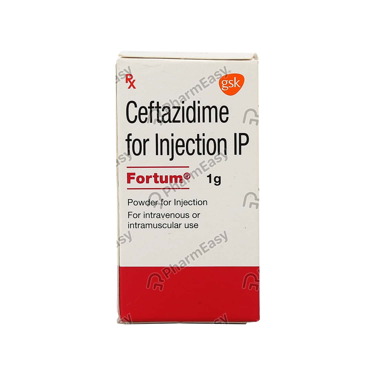 Fortum 1 GM Powder For Injection (1) - Uses, Side Effects, Dosage ...