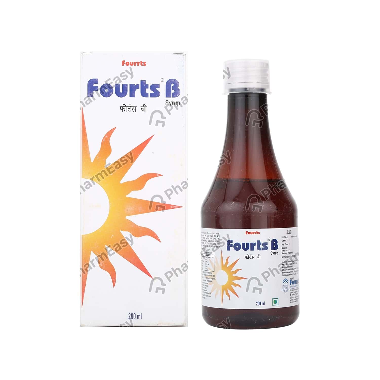 Buy Fourts B Bottle Of 200ml Syrup Online at Flat 18% OFF* | PharmEasy
