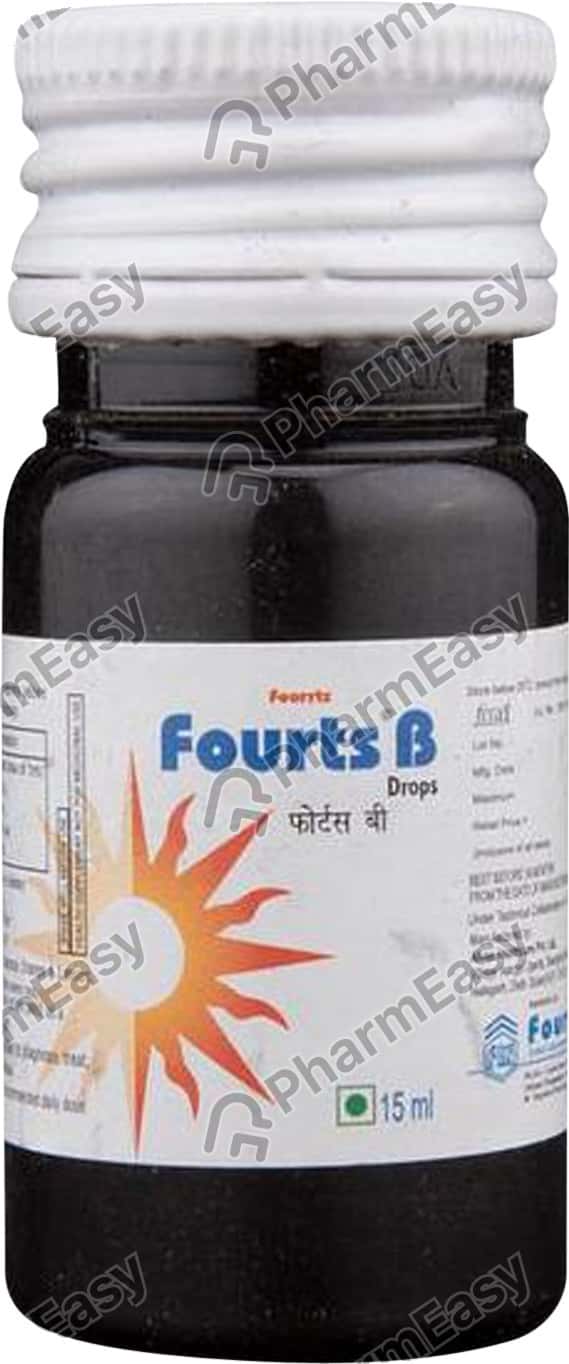 Buy Fourts B Bottle Of 15ml Drops Online at Flat 15% OFF | PharmEasy