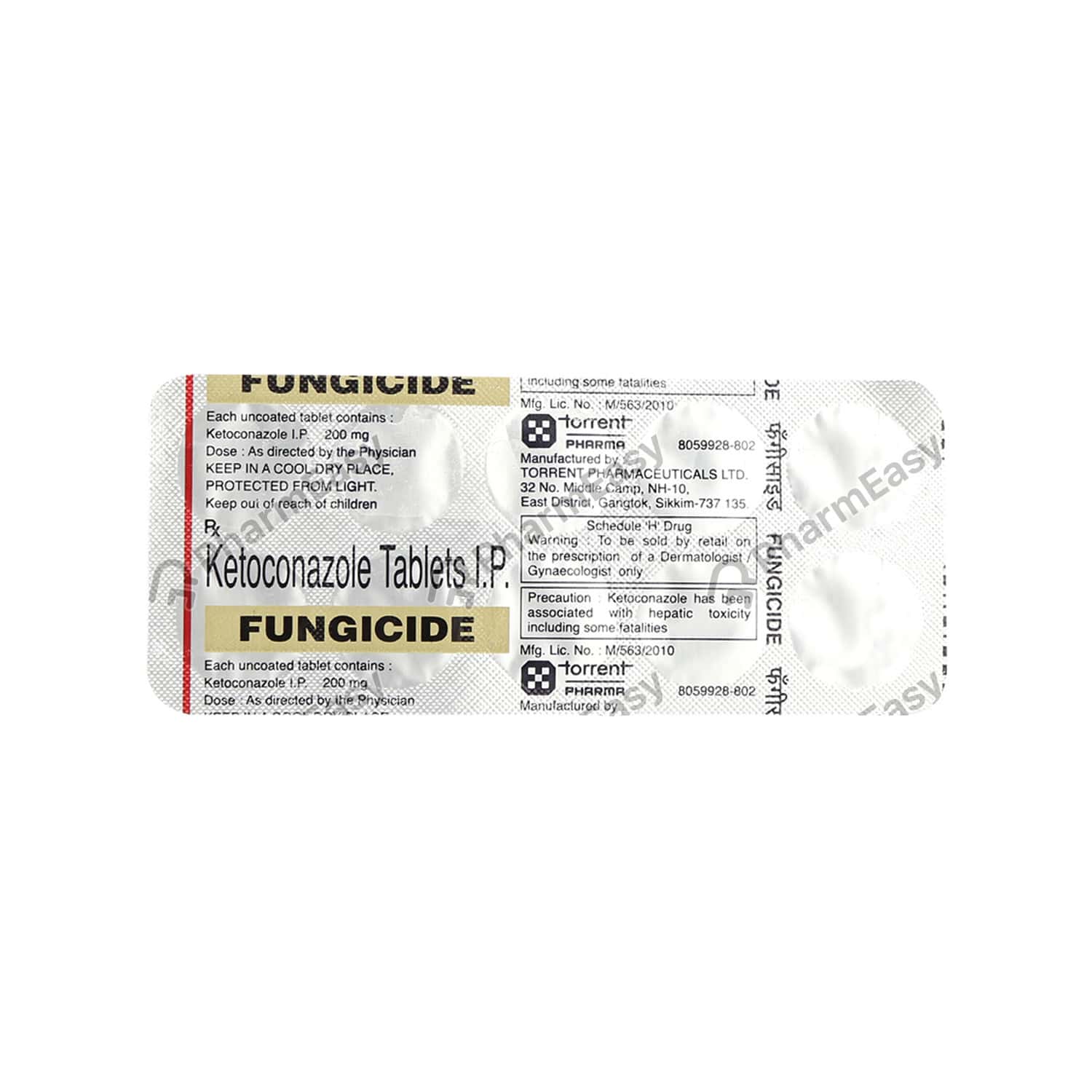 Buy Fungicide 200 MG Tablet (10) Online at Flat 18% OFF* | PharmEasy