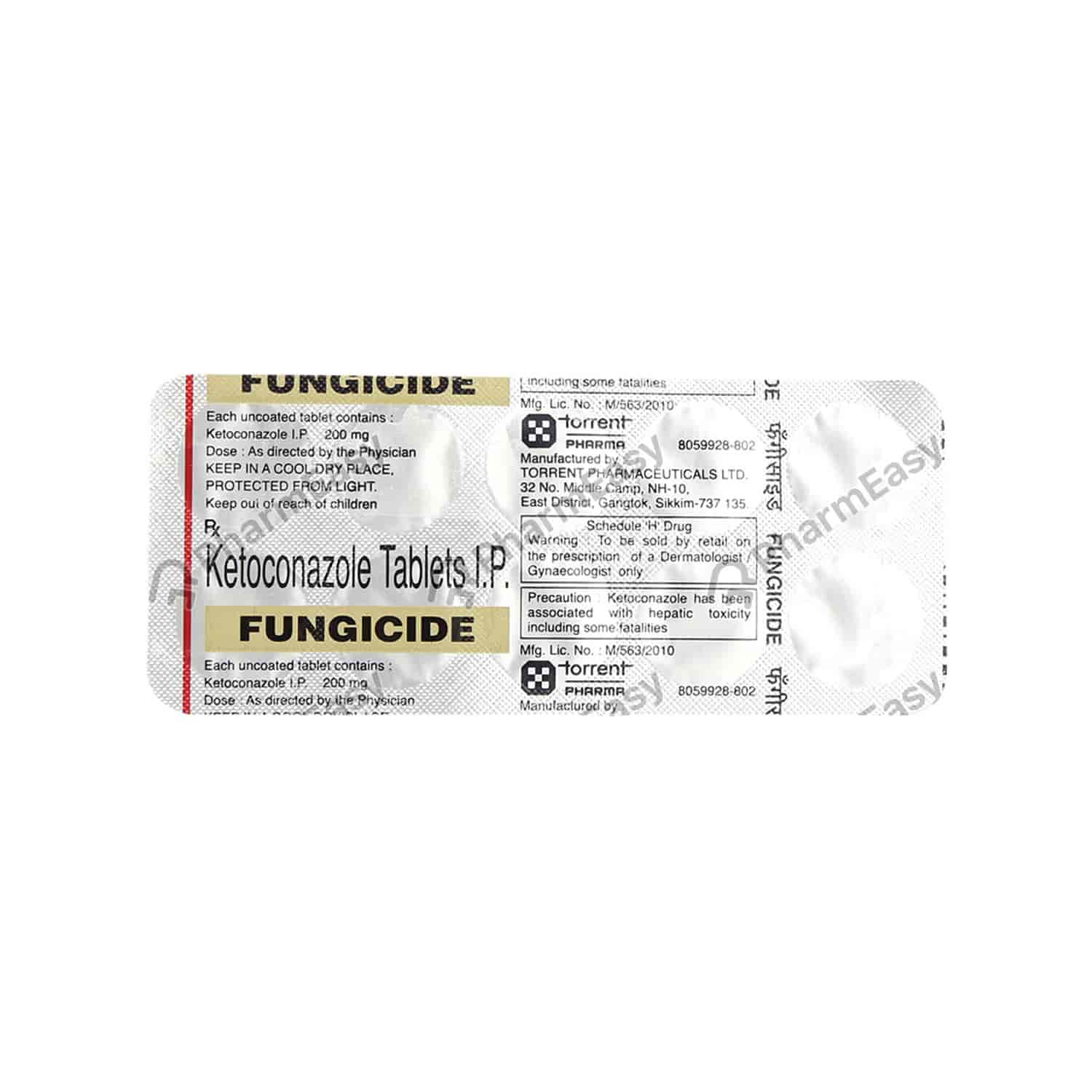 Buy Fungicide 200mg Tablet Online at Flat 18% OFF* | PharmEasy