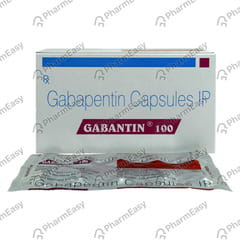 Gabantin 100 MG Capsule (10): Uses, Side Effects, Price & Dosage ...