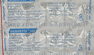 Gabantin 400 MG Capsule (10): Uses, Side Effects, Price & Dosage ...