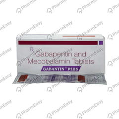 Gabantin Plus Strip Of 10 Tablets: Uses, Side Effects, Price & Dosage ...