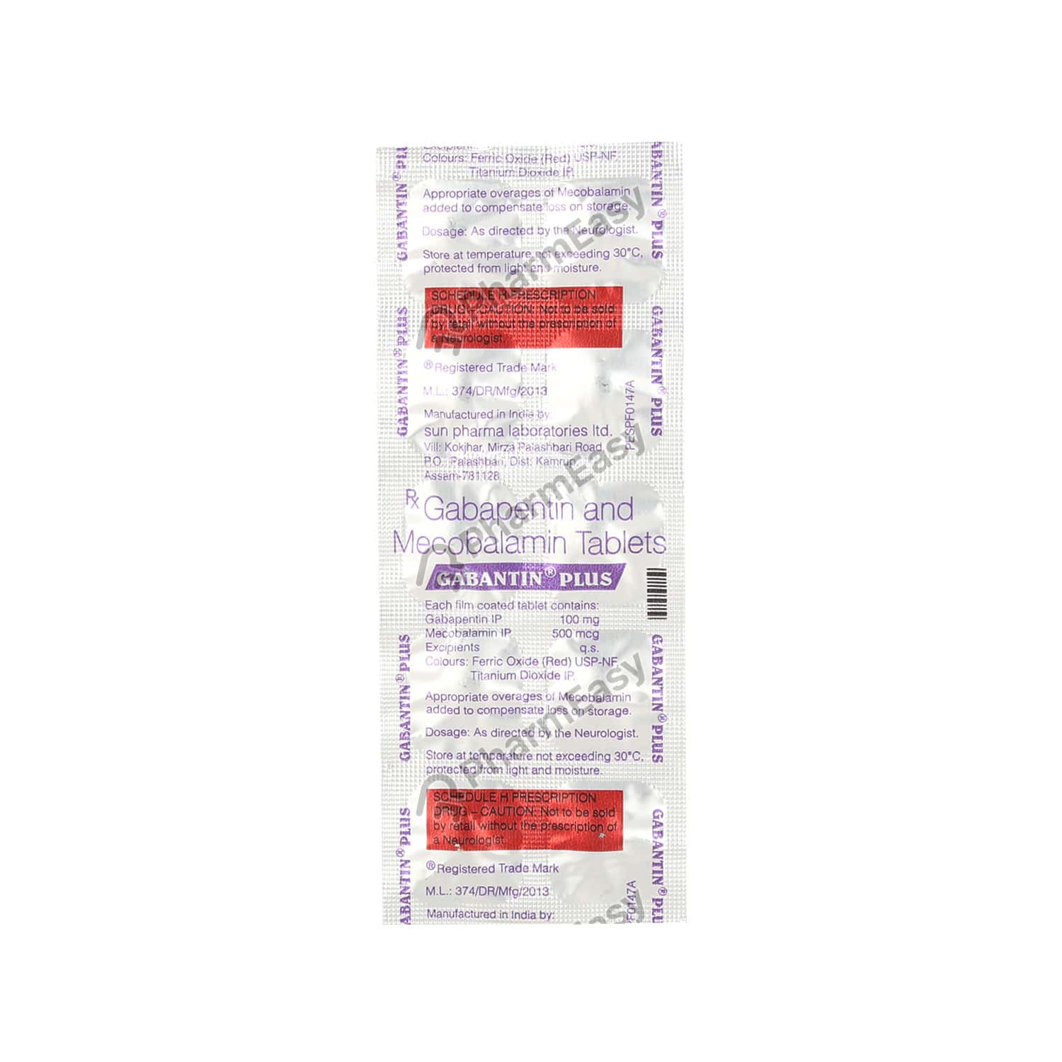 Gabantin Plus Tablet - Uses, Side Effects, Dosage, Composition & Price ...