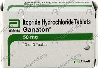 Ganaton 50 MG Tablet (10): Uses, Side Effects, Price, Dosage ...