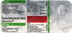 Ganaton 50mg Tablet: Uses, Side-effects, Price, Dosage & More Info ...
