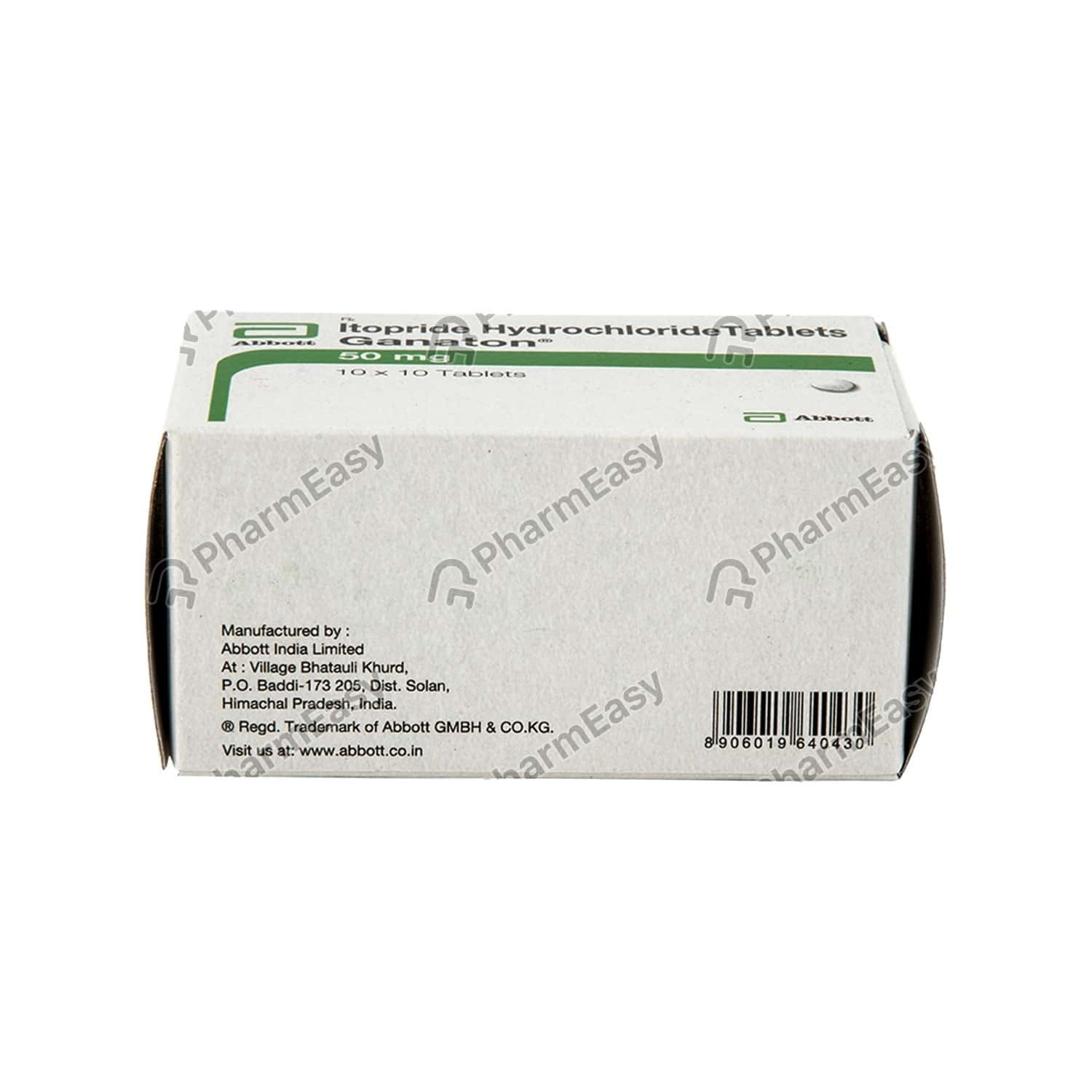 Ganaton 50 MG Tablet (10) - Uses, Side Effects, Dosage, Composition ...