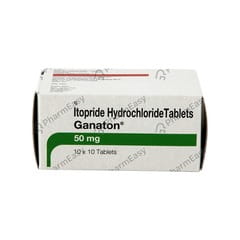 Ganaton 50 MG Tablet (10) - Uses, Side Effects, Dosage, Composition ...