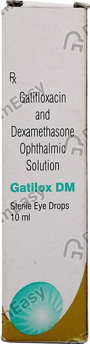 Gatilox Dm Bottle Of 10ml Eye Drops: Uses, Side Effects, Price & Dosage ...