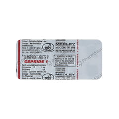 Gepride 1 MG Tablet (10) - Uses, Side Effects, Dosage, Composition ...
