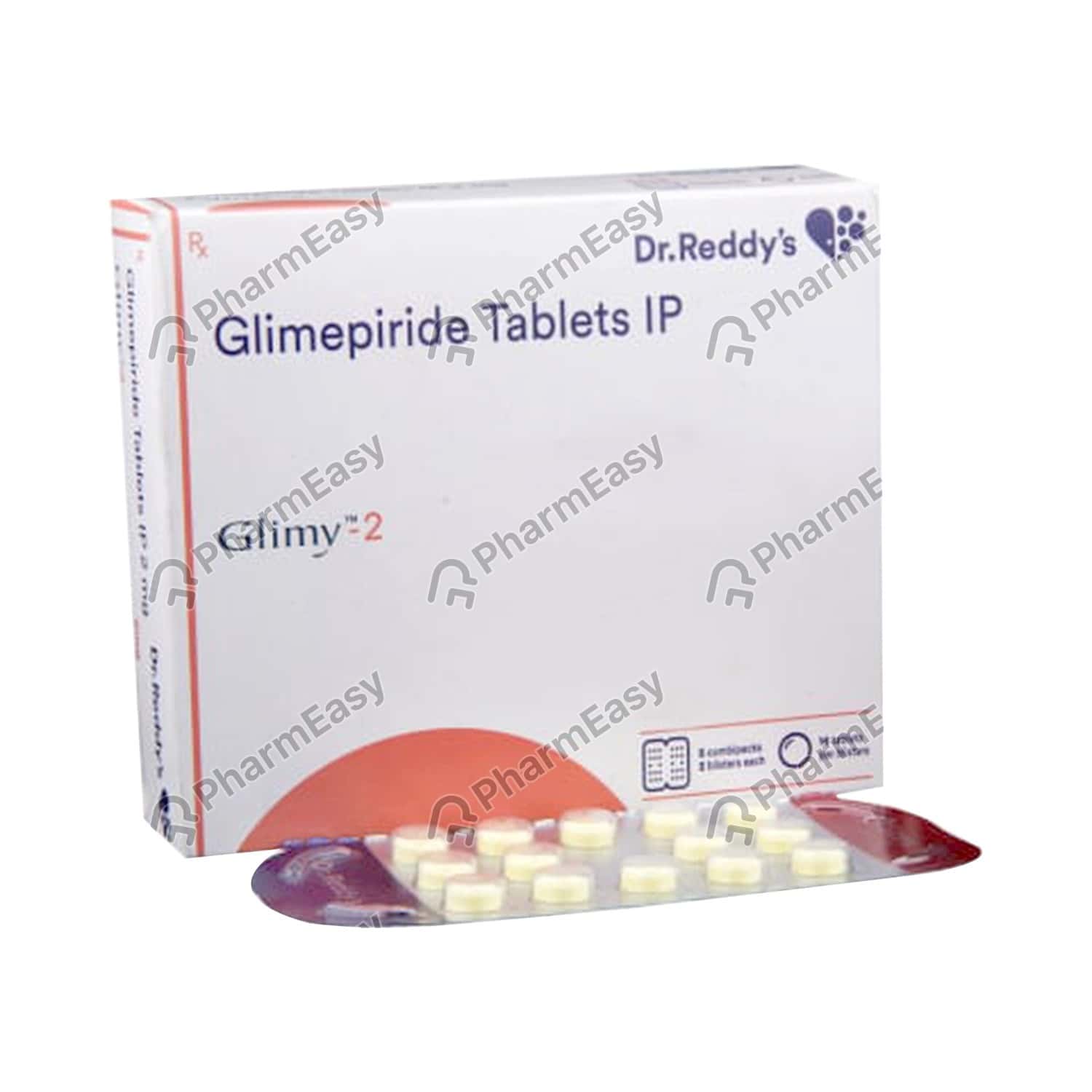 Buy Glimy 2 MG Tablet (10) Online at Flat 18% OFF* | PharmEasy
