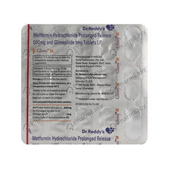 Glimy M1 Tab 15`S - Uses, Side Effects, Dosage, Composition & Price ...